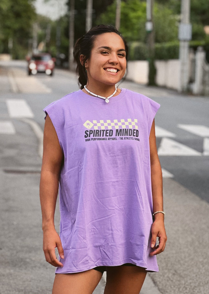TANK UNISEXE PERFORM - VIOLET – Spirited Minded